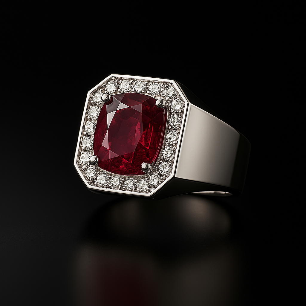 10 Carat Premium South African Ruby Ring – Astrogems Limited